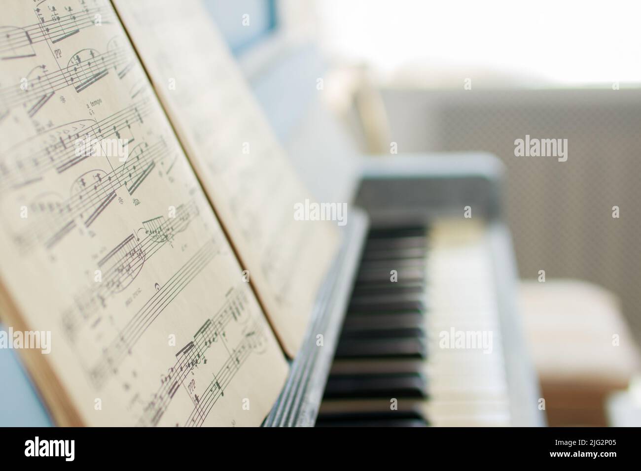 Many music notes on hi-res stock photography and images - Alamy