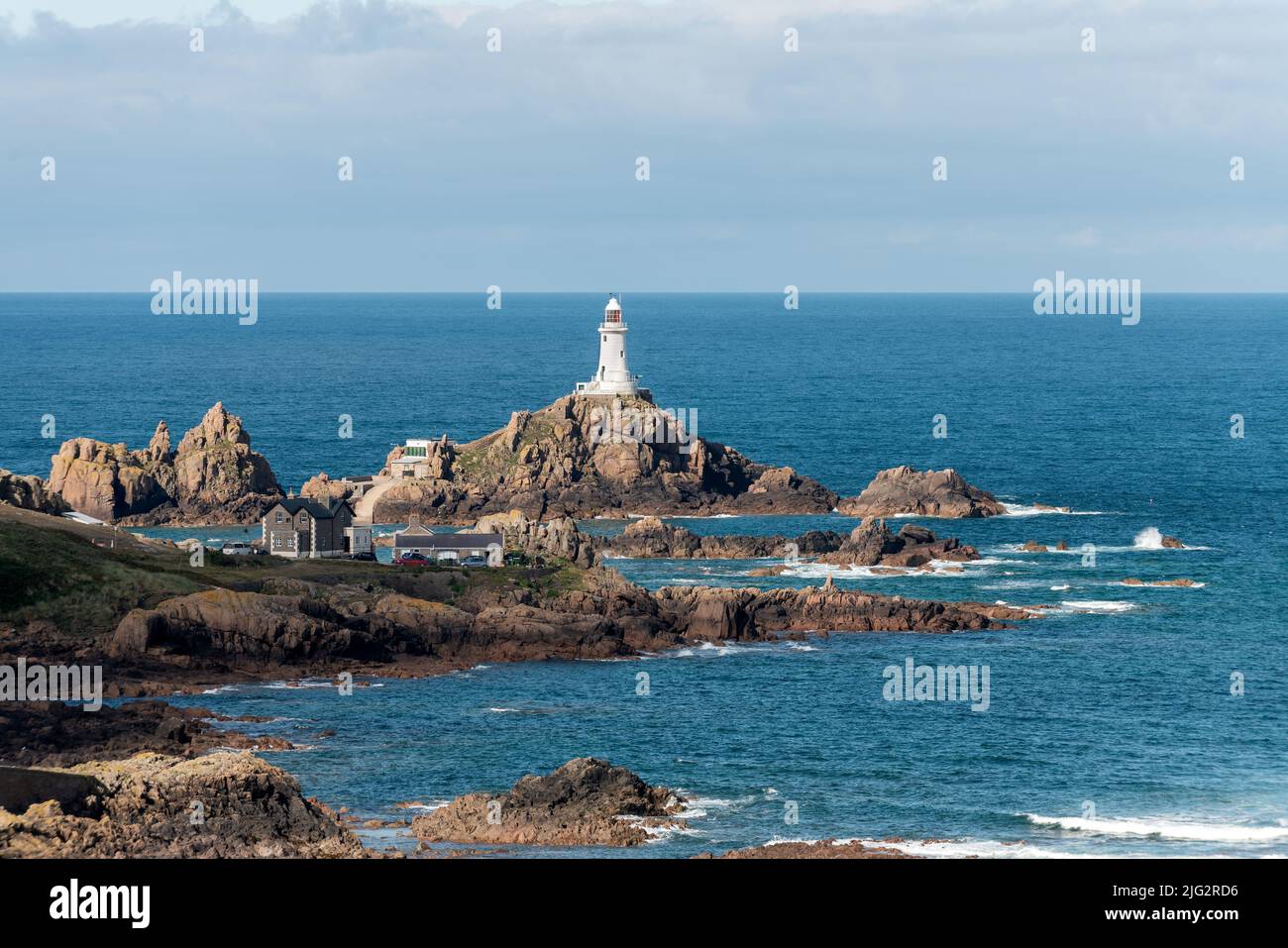 La corbiere lighthouse jersey channel islands hi-res stock photography and images - Alamy