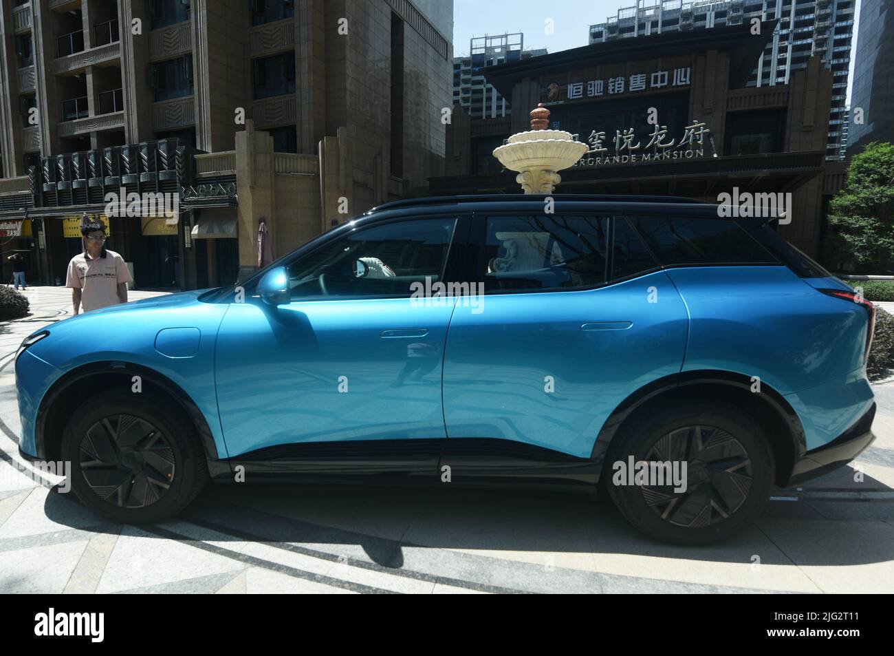 HANGZHOU, CHINA - JULY 7, 2022 - Hengchi 5, the first mass-produced new ...