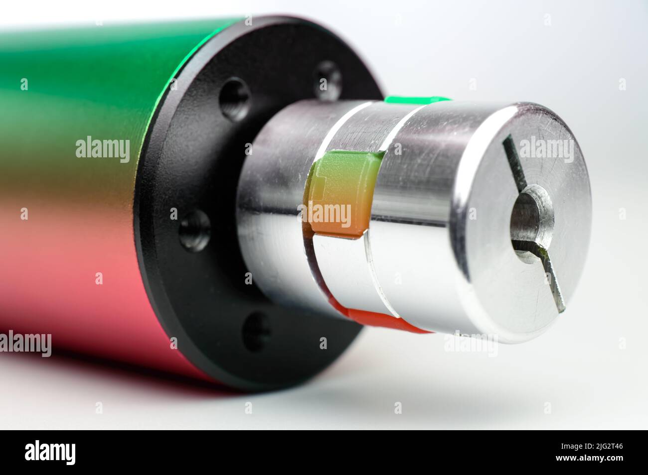 Motor coupling to reduce vibration and smooth start and running of ...