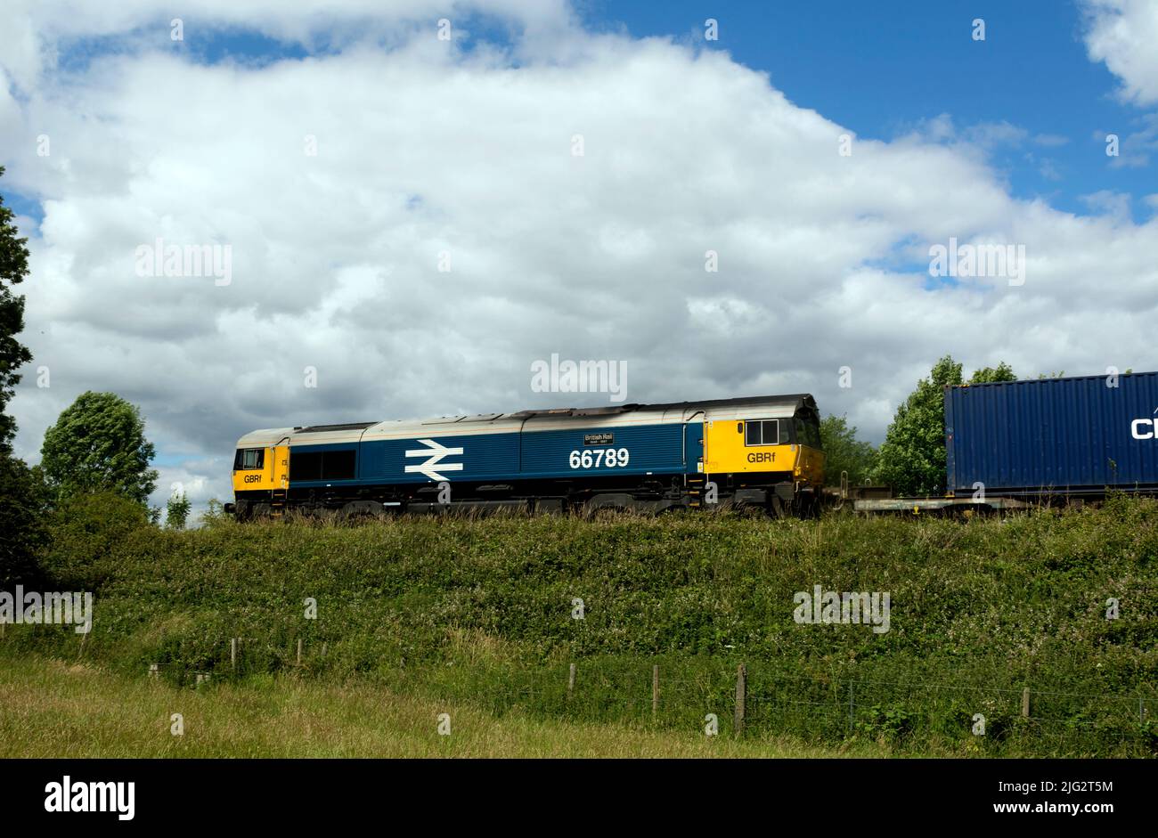 GBRf class 66 diesel locomotive No. 66789 "British Rail 1948-1997 ...