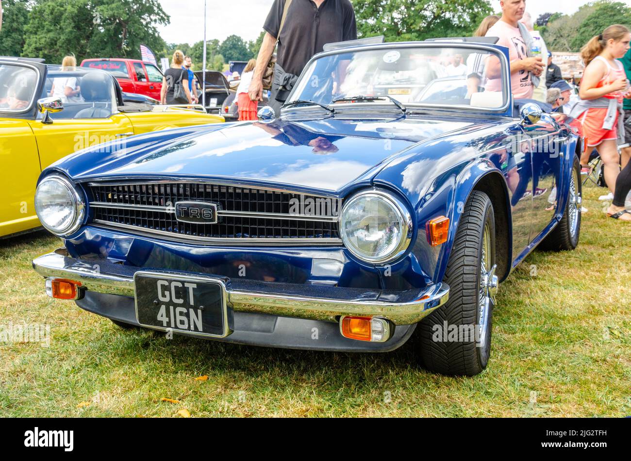 Car triumph tr6 hi-res stock photography and images - Alamy