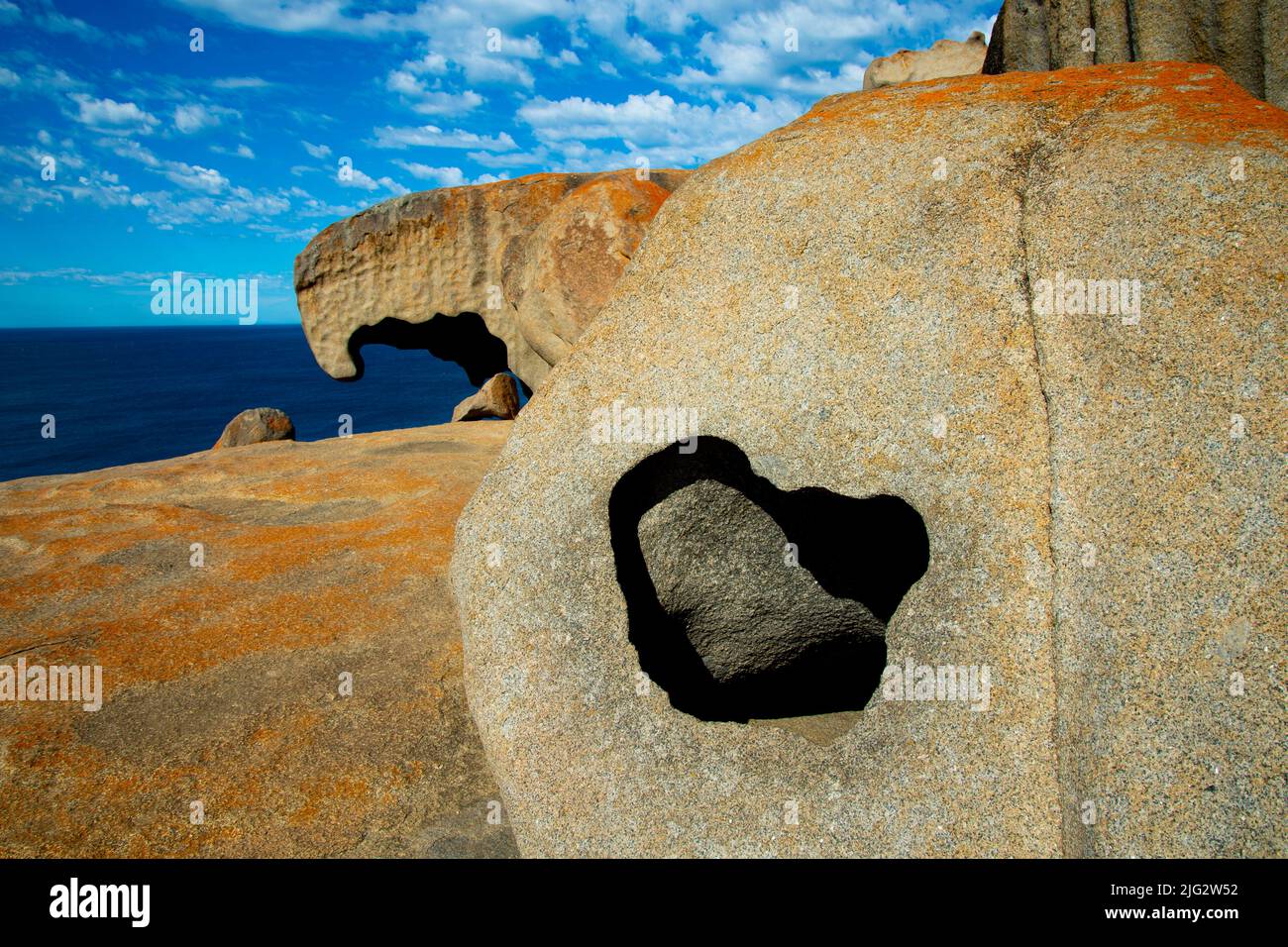 Remarkable Rocks - Kangaroo Island - Australia Stock Photo - Alamy
