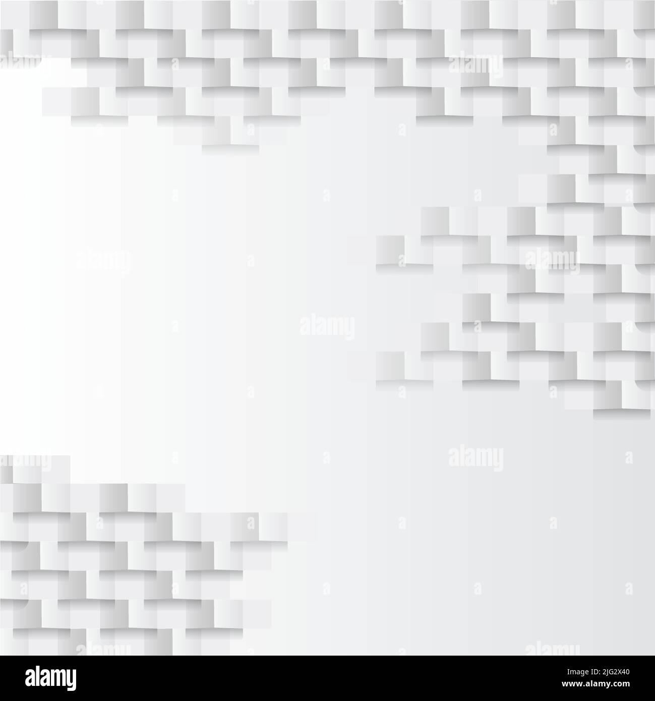 White abstract texture. Vector background 3d paper art style can be ...