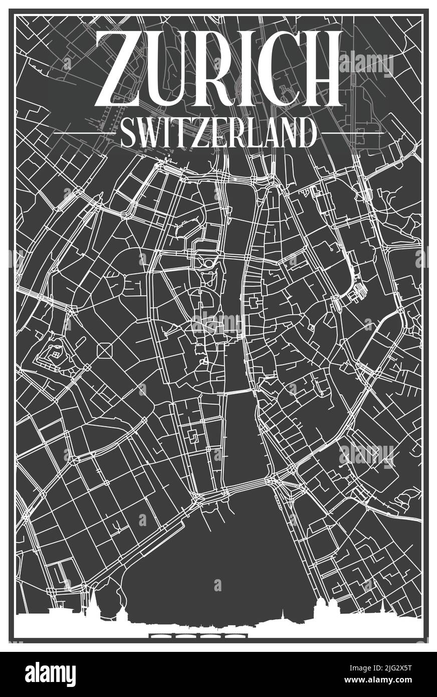 Switzerland city planning Black and White Stock Photos & Images - Alamy