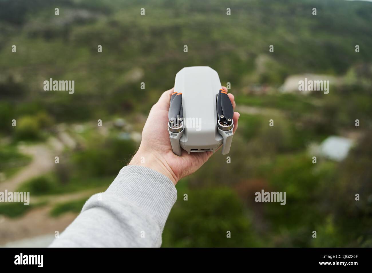 Drone technology outside hi-res stock photography and images - Alamy