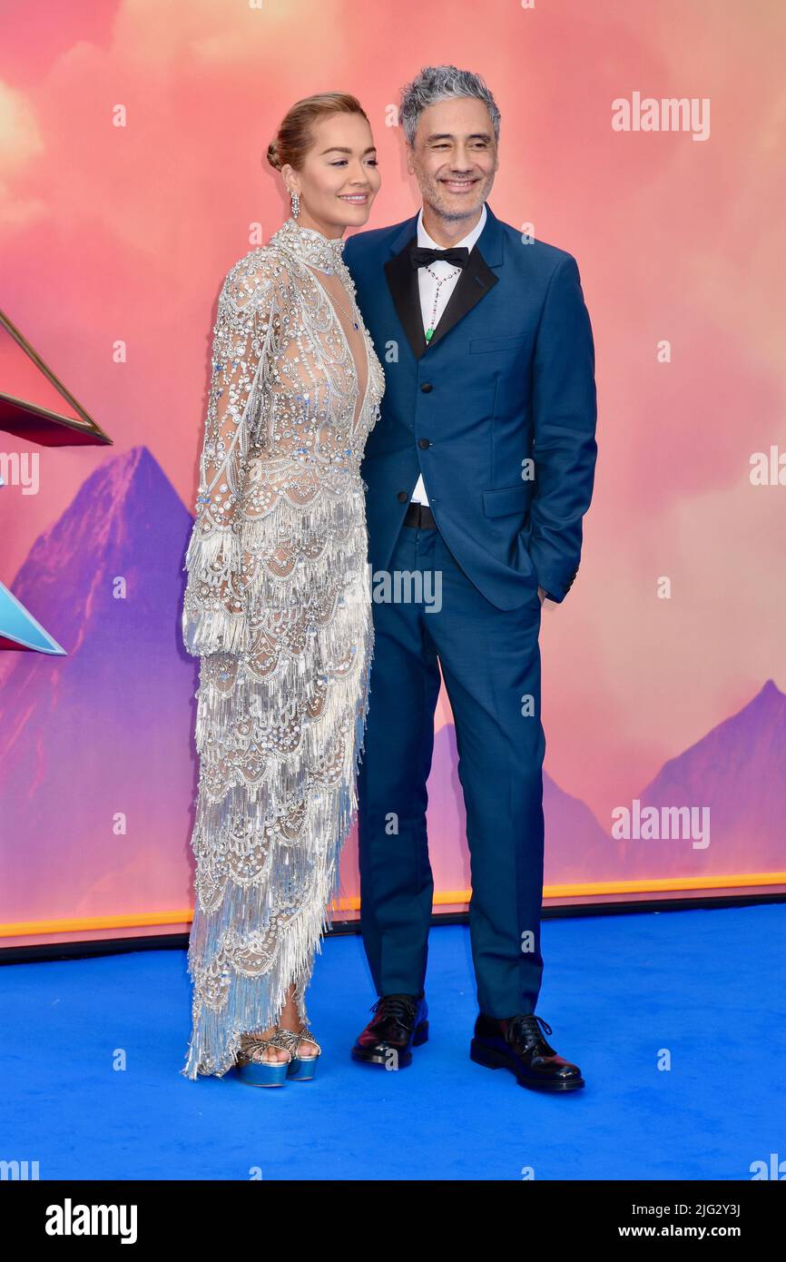 Rita Ora, Taika Waititi, Thor: Love and Thunder, Gala Screening, Odeon ...