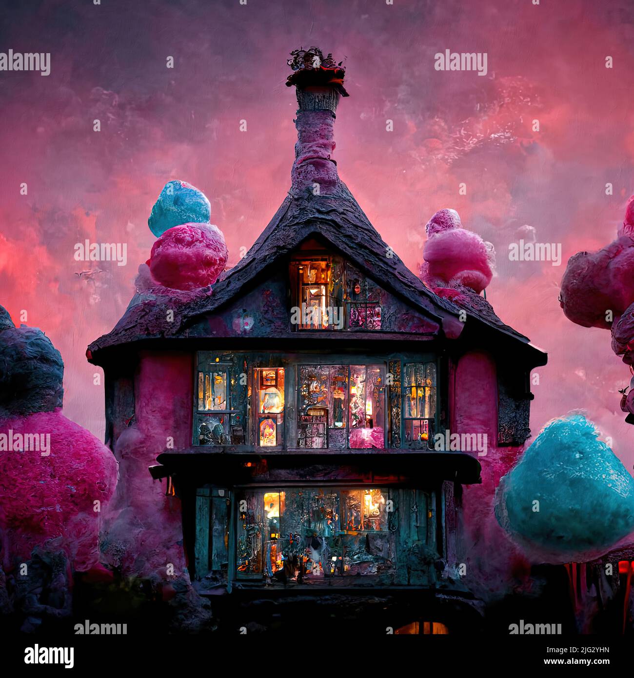 Fairytale house of candy hi-res stock photography and images - Alamy