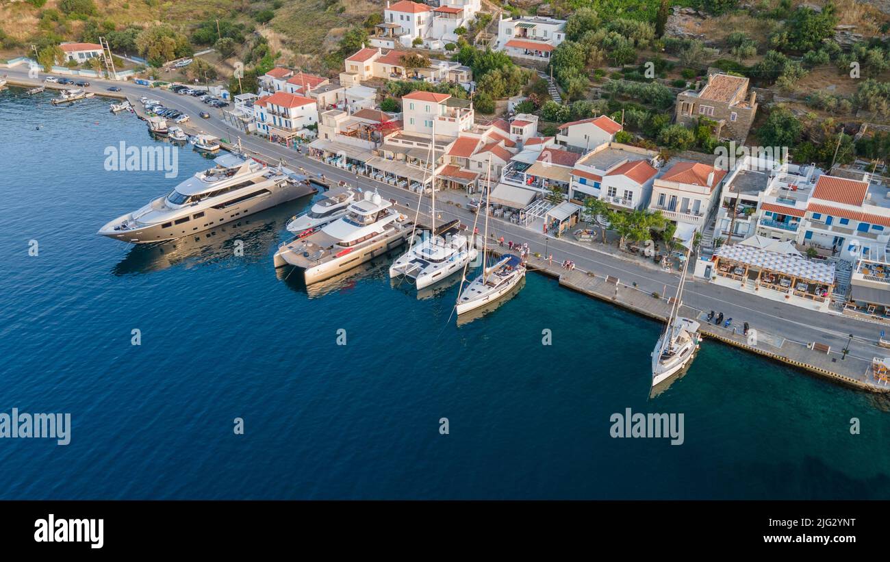 Kea greece vourkari hi-res stock photography and images - Alamy