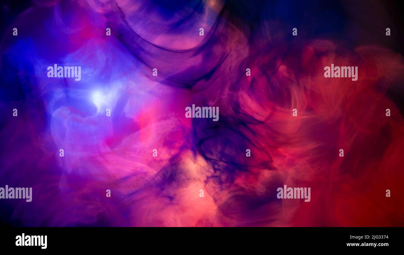 3D Rendering of Dust and Cloud Interstellar in a Universe Stock Photo ...