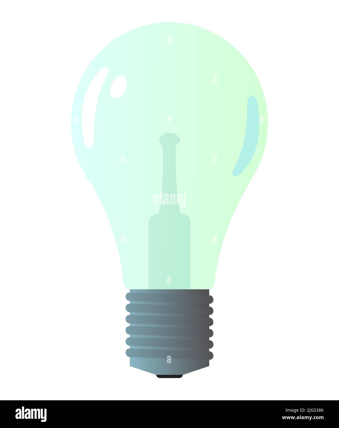 Glass electric light bulb. Lighting device. Energy Saving Technologies ...