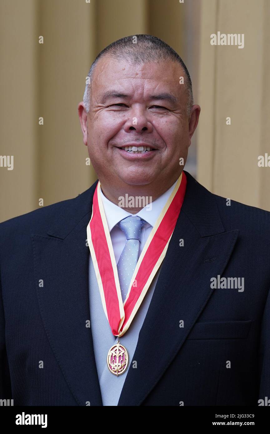 Professor Sir Jonathan Nguyen-Van-Tam after he was made a Knight ...