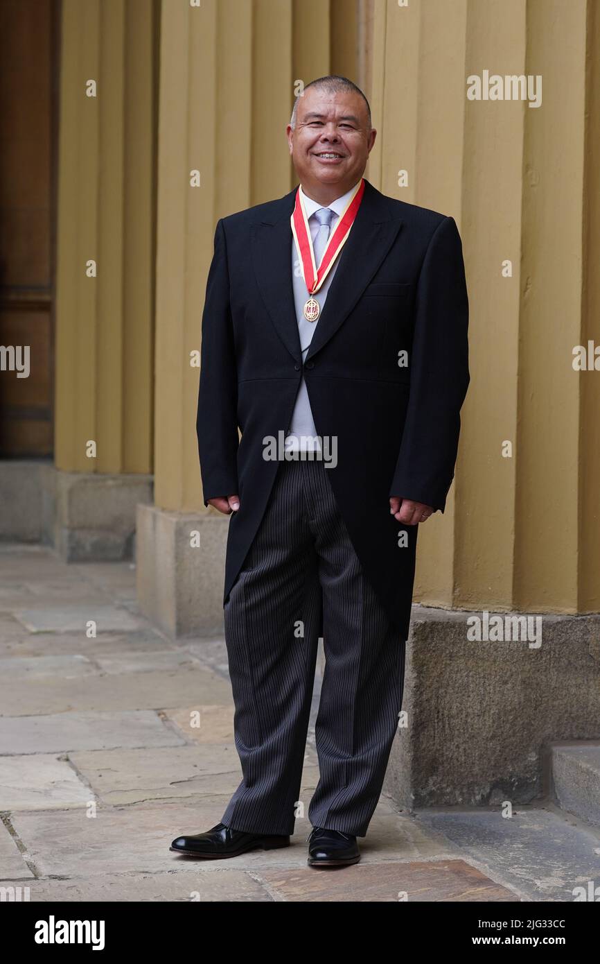 Professor Sir Jonathan Nguyen-Van-Tam after he was made a Knight ...