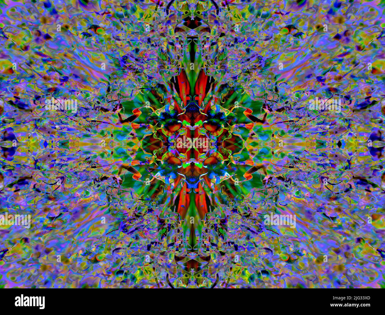 This surprisingly abstract-looking shot is actually a close-up image of ...