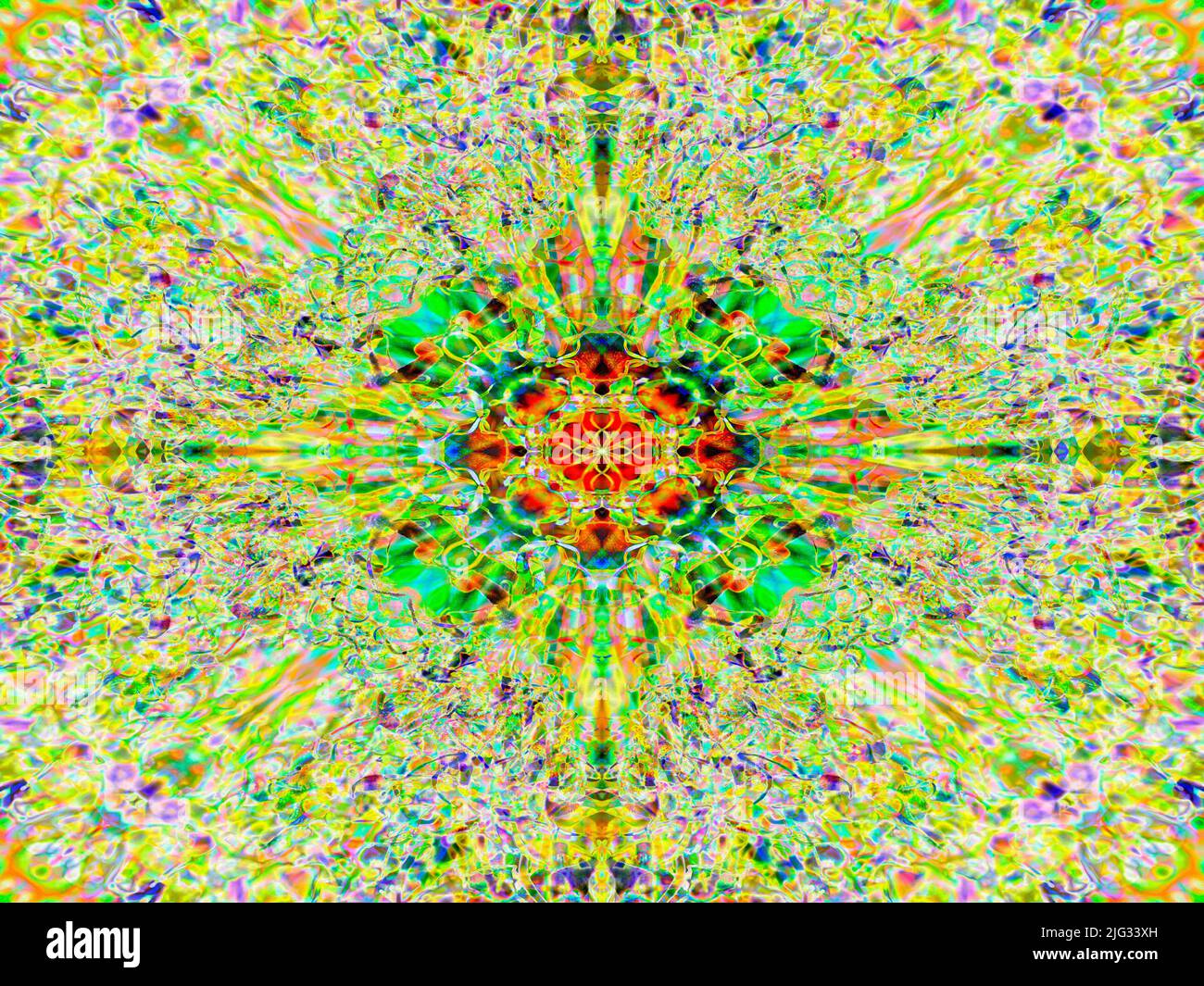 This surprisingly abstract-looking shot is actually a close-up image of ...