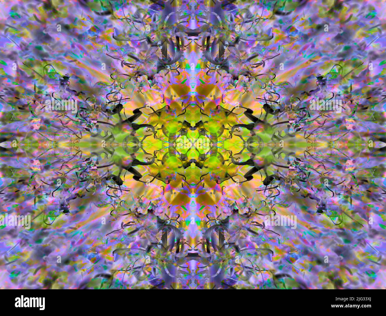 This surprisingly abstract-looking shot is actually a close-up image of ...