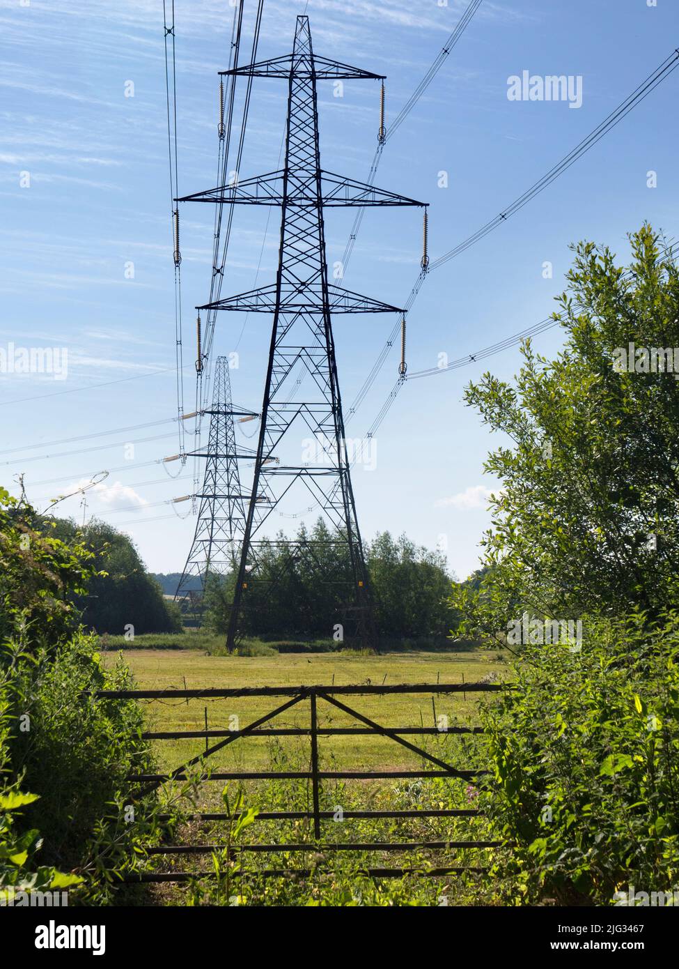 I love electricity pylons; I find their abstract, gaunt shapes ...