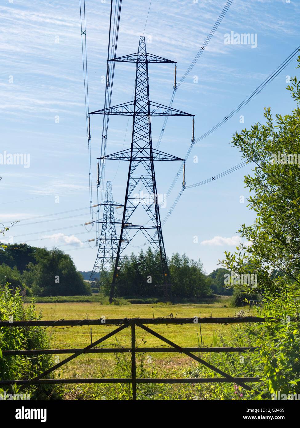 I love electricity pylons; I find their abstract, gaunt shapes ...