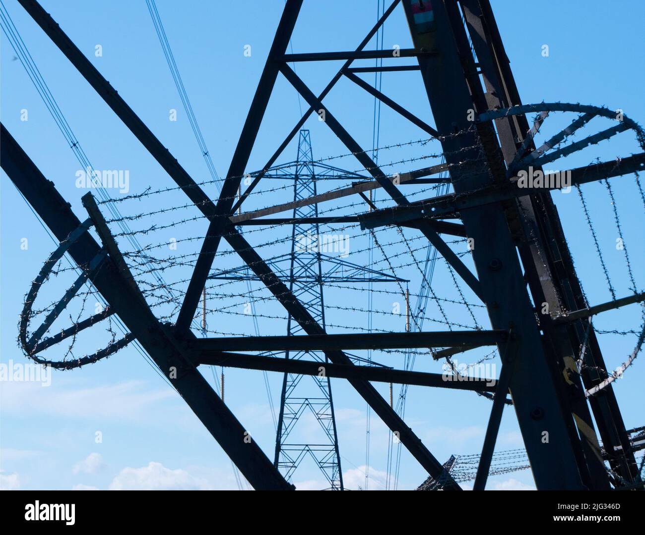 I love electricity pylons; I find their abstract, gaunt shapes ...