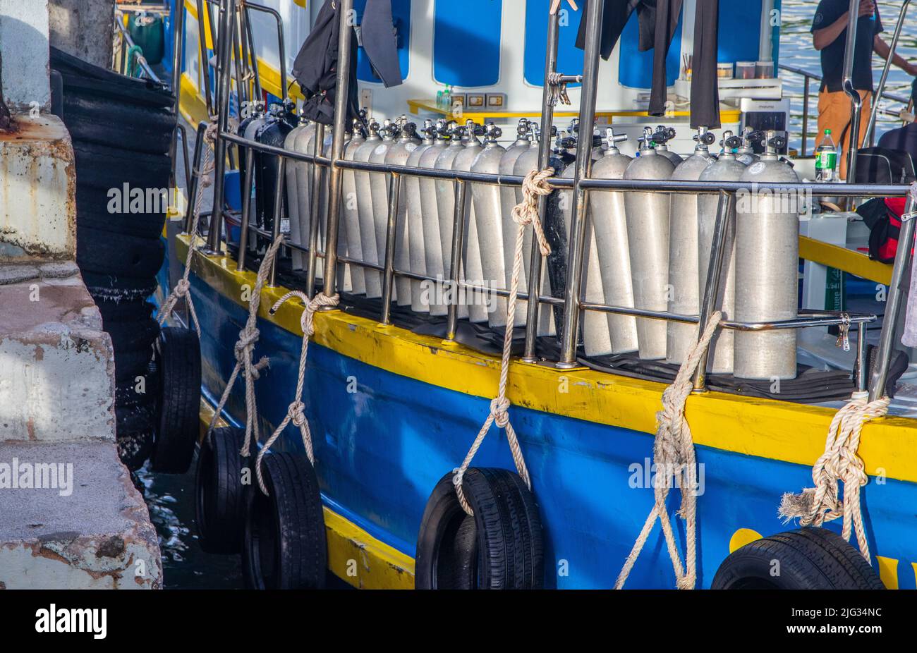 Oxygen tanks hi-res stock photography and images - Alamy