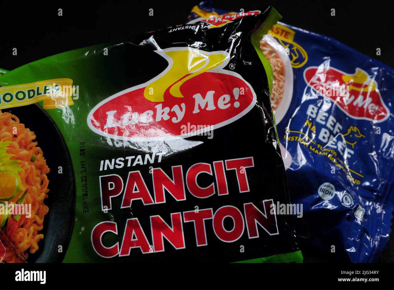 Pancit Logo Manila, Philippines July 07, 2022 : Product Shot Of