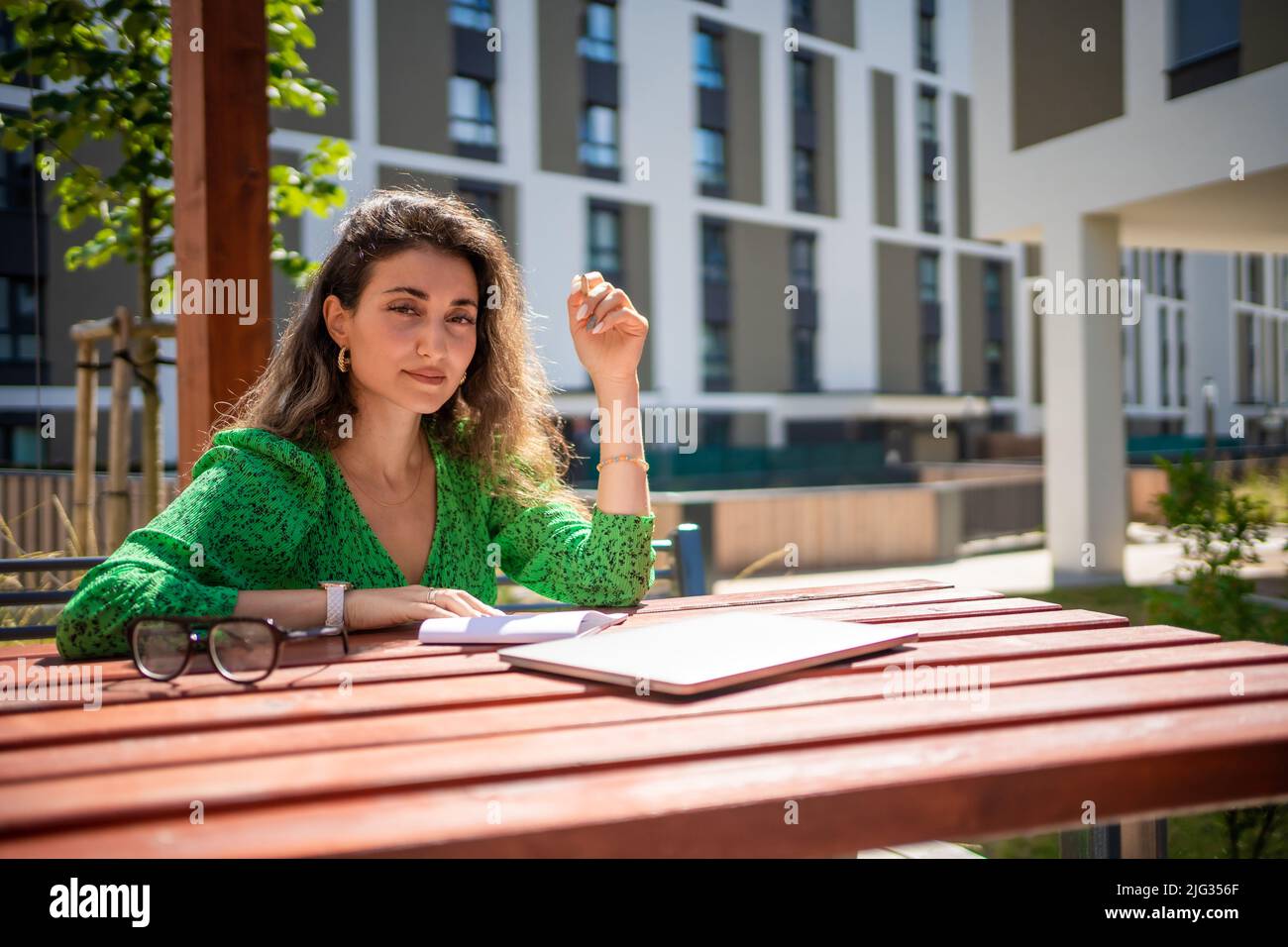 Caucasian woman drawing ideas on hi-res stock photography and images ...