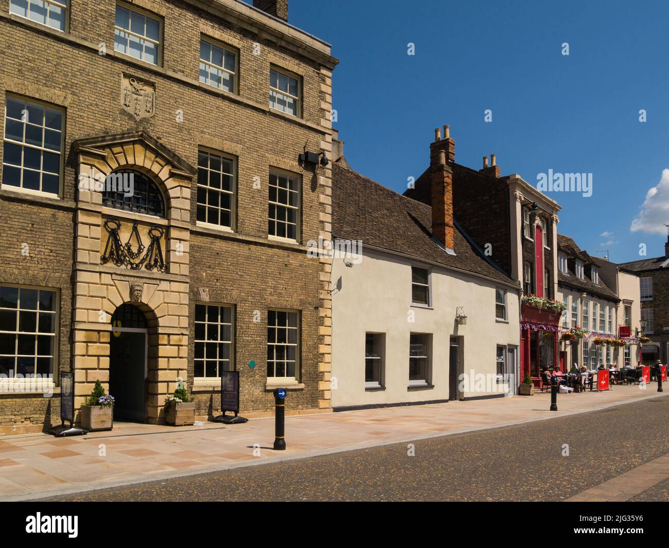 Gaol in Guildhall museum and historic buildings along King Street King ...