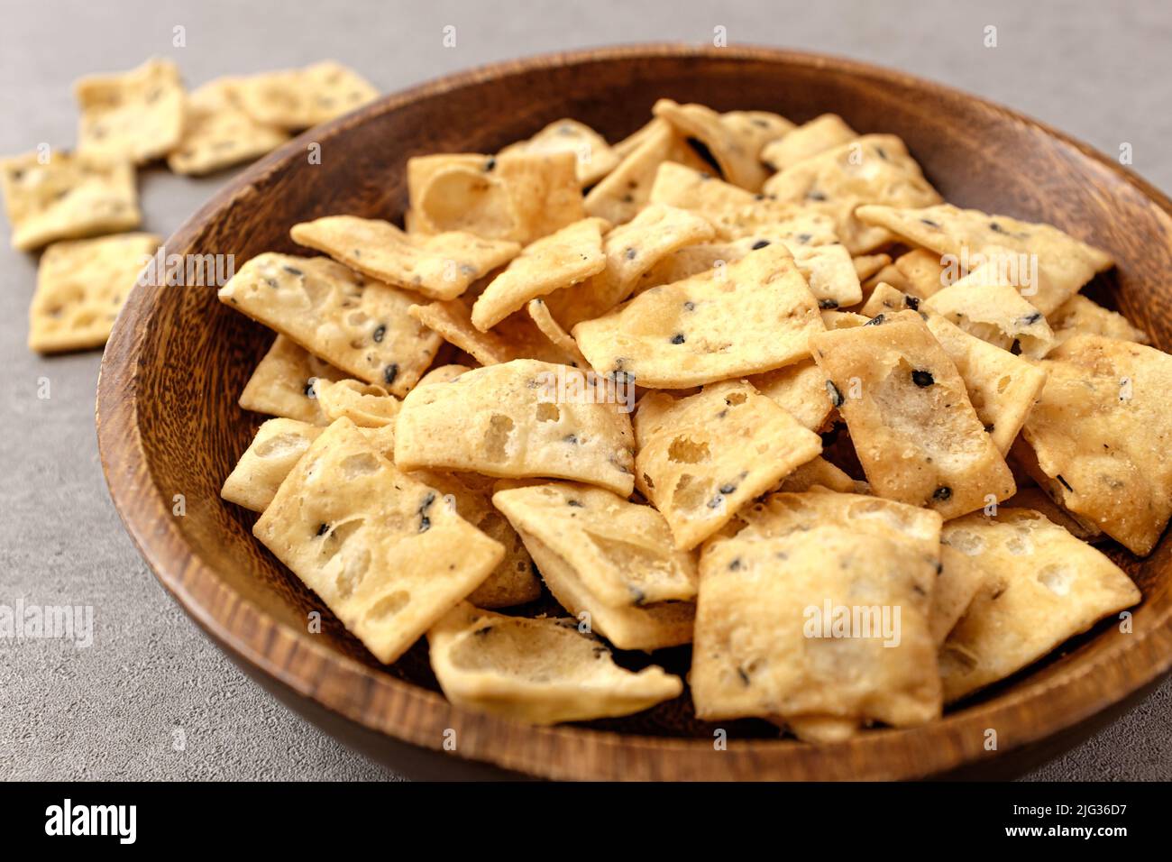 Light and crunchy tofu snack Stock Photo - Alamy