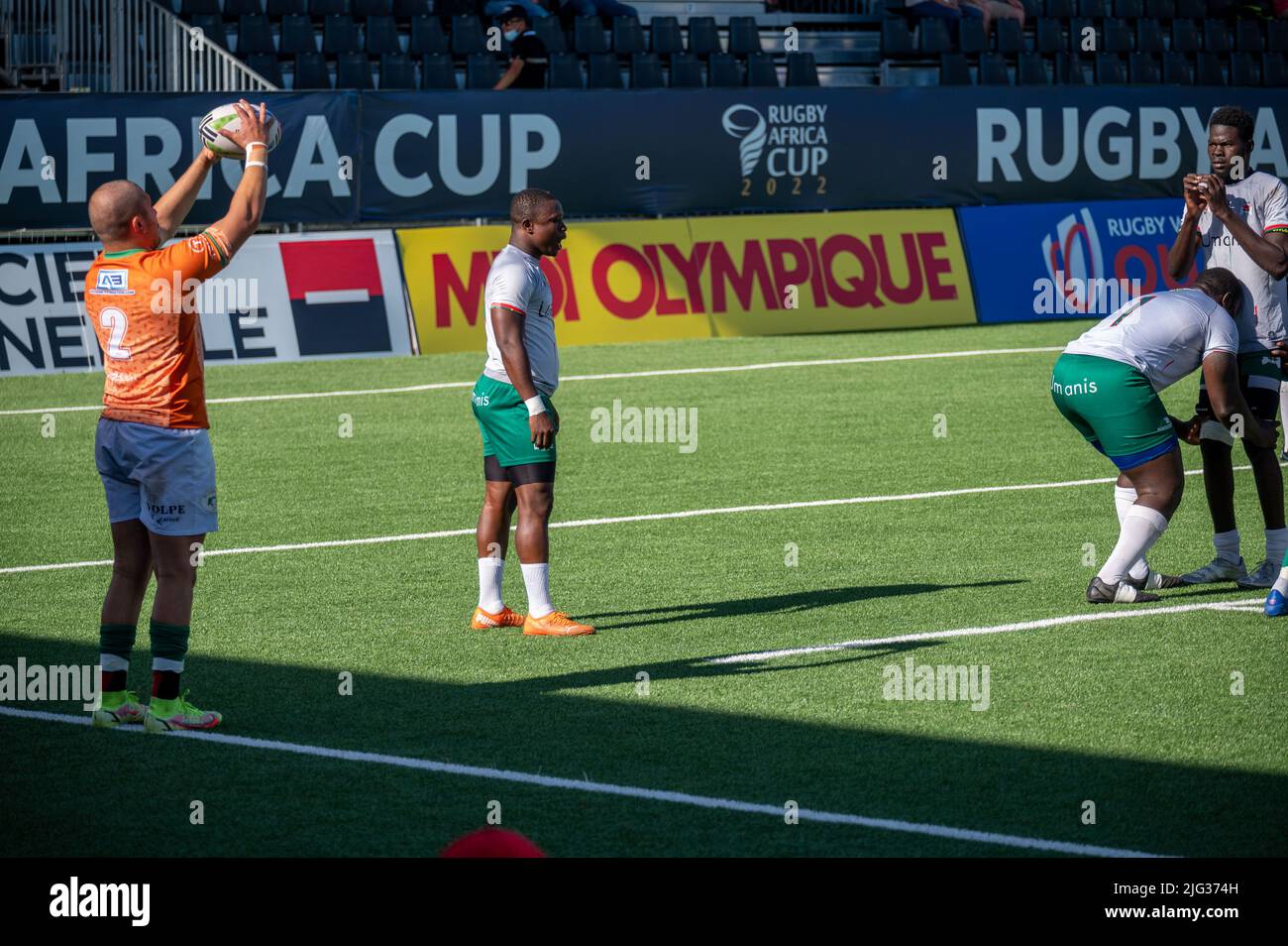 Ismael MARTIN during the Rugby Africa Cup 2022, World Cup 2023 ...