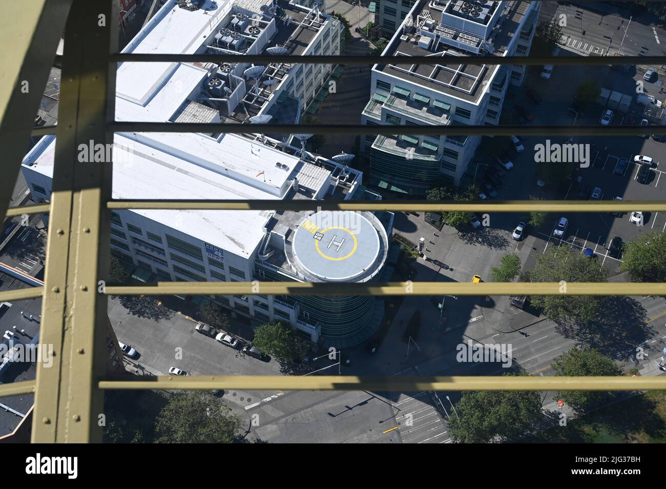 Views of Seattle from the Space Needle Stock Photo - Alamy