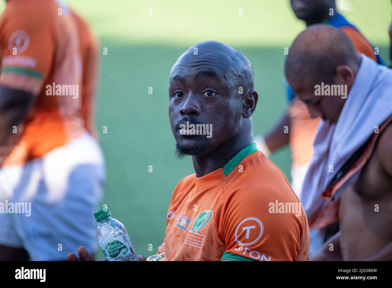 Ivory Coast Player during the Rugby Africa Cup 2022, World Cup 2023 ...