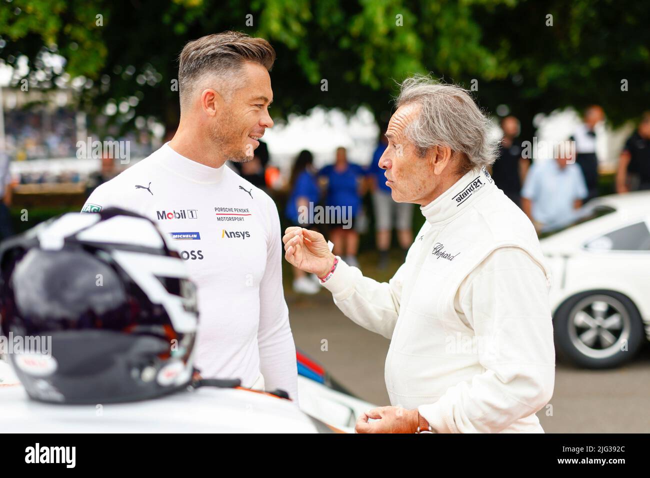 Porsche at Goodwood Festival of Speed 2022, Andre Lotterer (BEL), Jacky ...