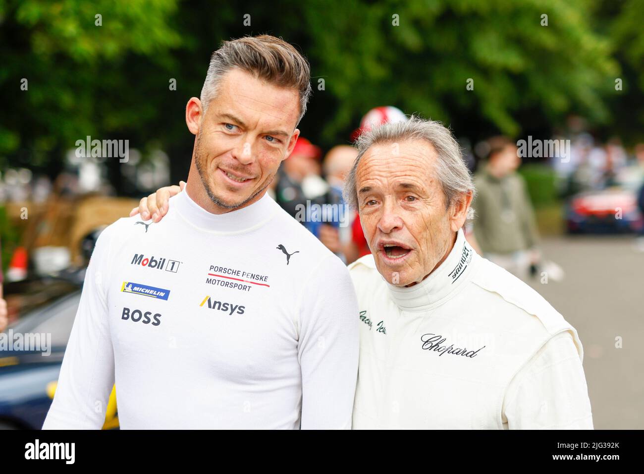 Porsche at Goodwood Festival of Speed 2022, Andre Lotterer (BEL), Jacky ...