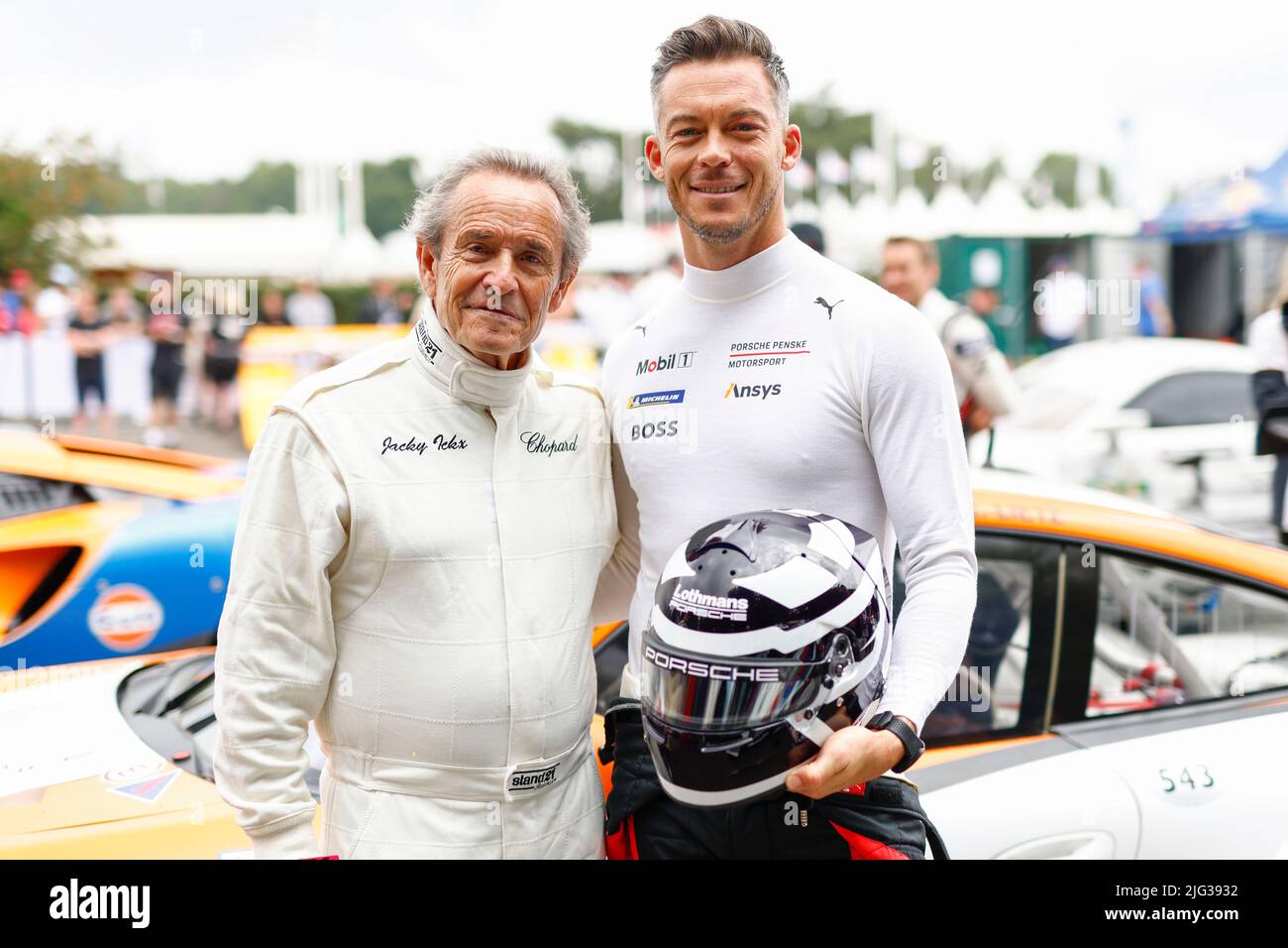 Porsche at Goodwood Festival of Speed 2022, Andre Lotterer (BEL), Jacky ...