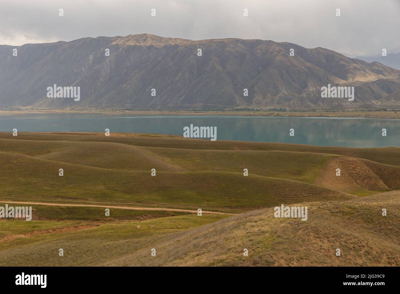 Toktogul Water Reservoir, reservoir in the territory of the Toktogul ...