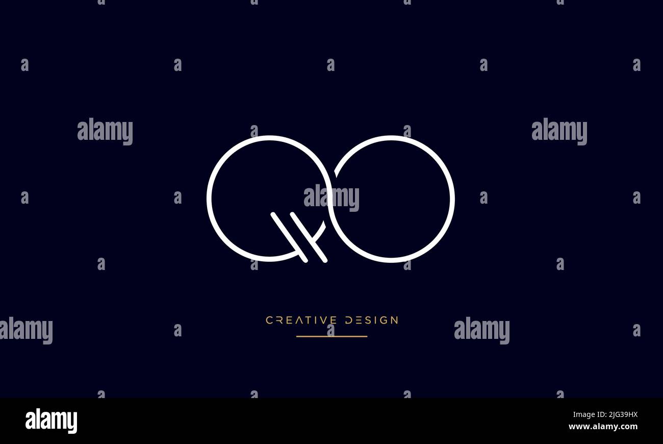 Oq monogram hi-res stock photography and images - Alamy