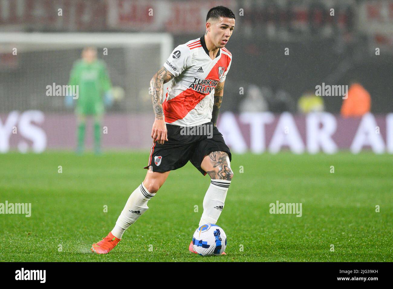 Buenos Aires, Argentina. 06th July, 2022. Enzo Fernandez of River Plate ...