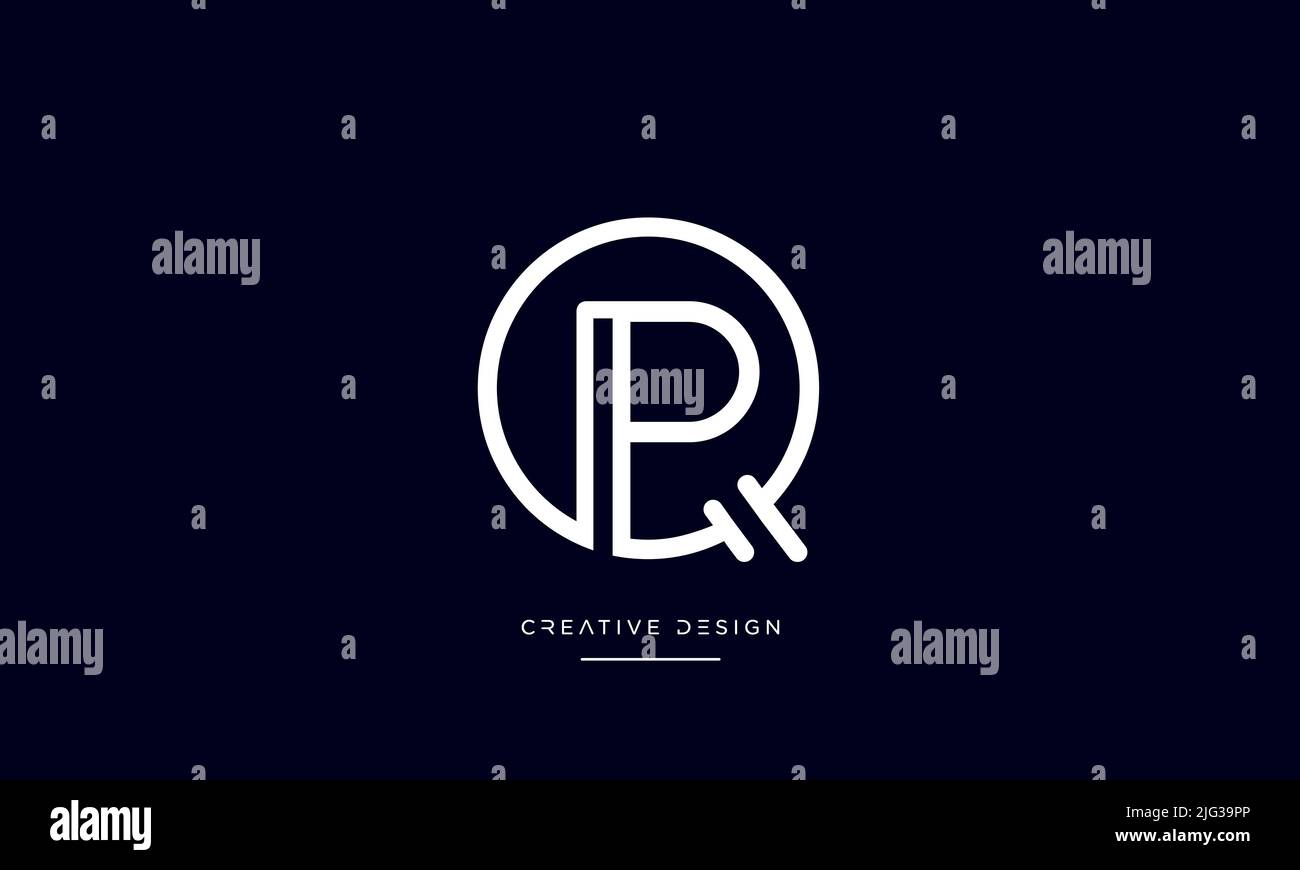 QP, PQ, P or Q Abstract Logo Icon from Alphabet Letters Stock Vector ...