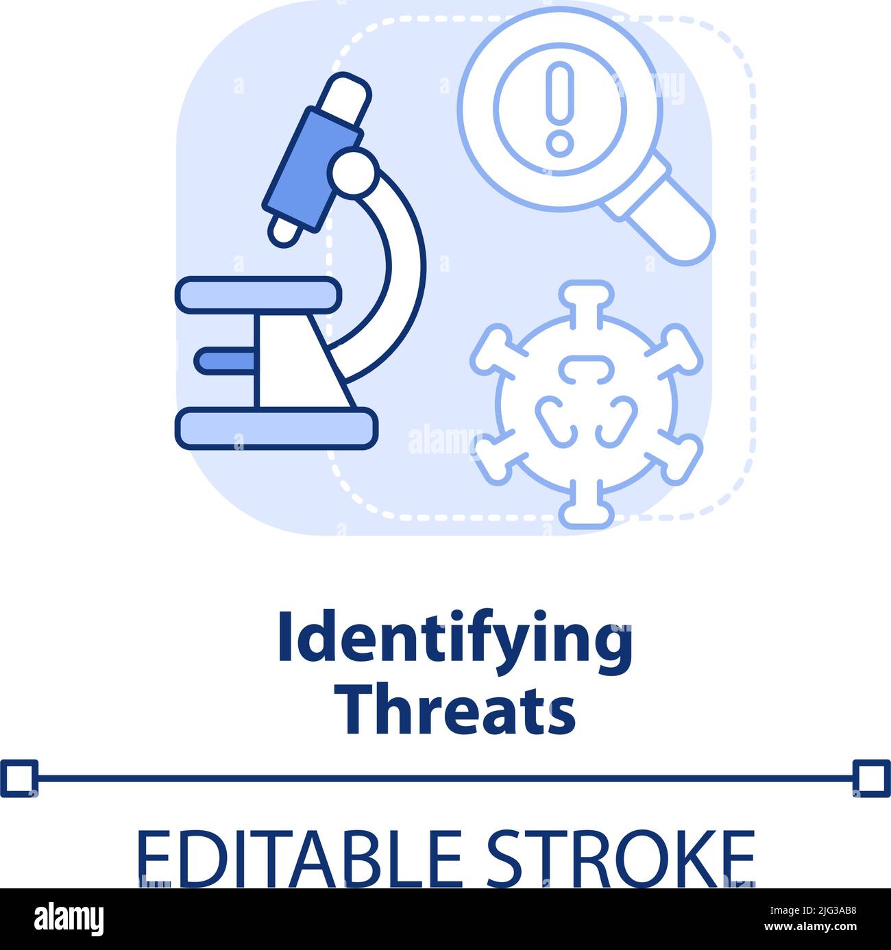 Identifying threats light blue concept icon Stock Vector Image & Art ... Identifying threats light blue concept icon Stock Vector Image & Art ...