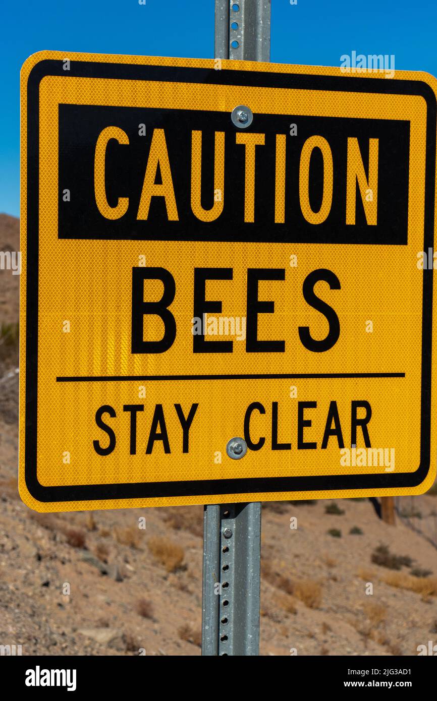 Caution stinging danger hi-res stock photography and images - Alamy