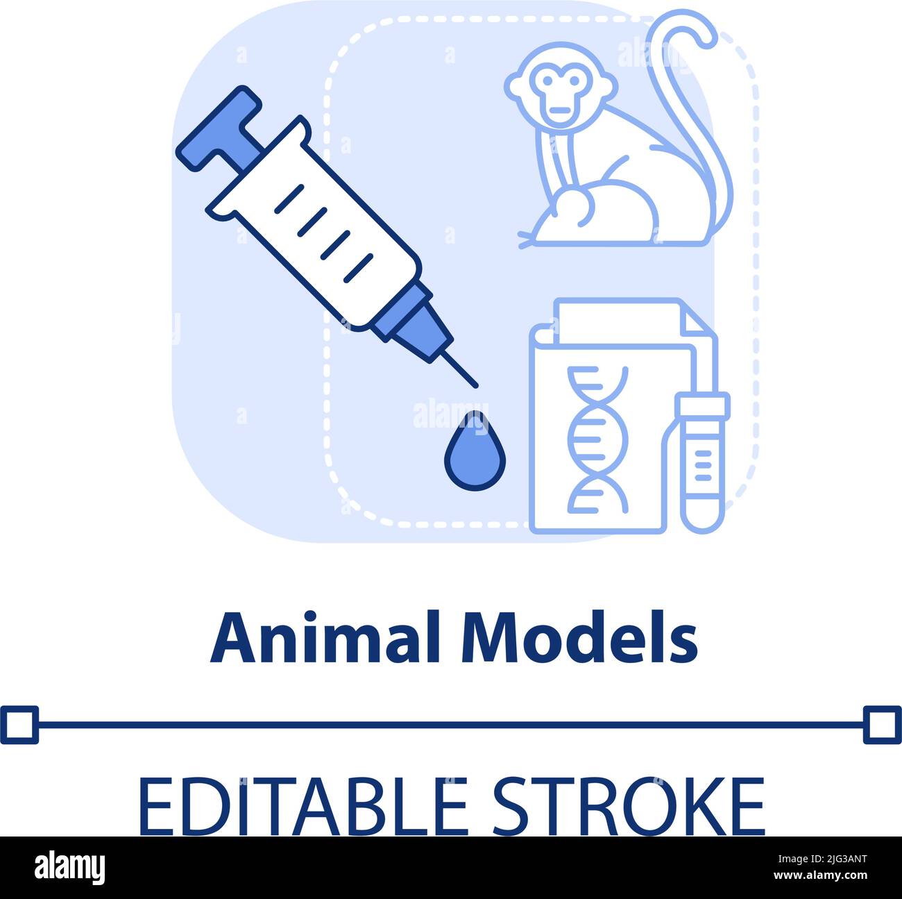 Dna models Stock Vector Images - Alamy