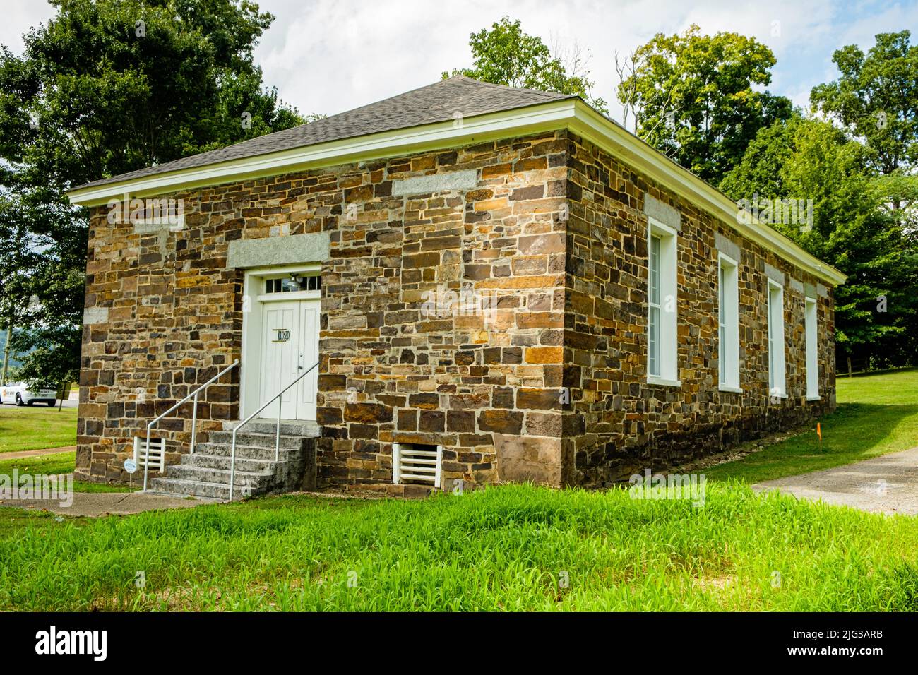 Old Stone Church, Old Catoosa Parkway, Ringgold, Georgia Stock Photo ...