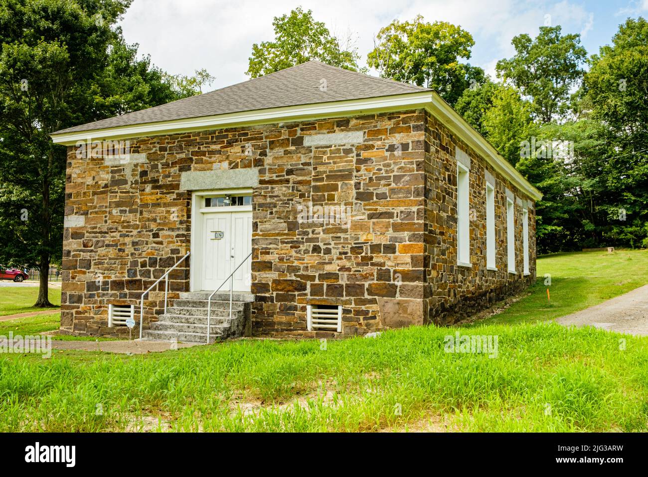 Old Stone Church, Old Catoosa Parkway, Ringgold, Georgia Stock Photo ...
