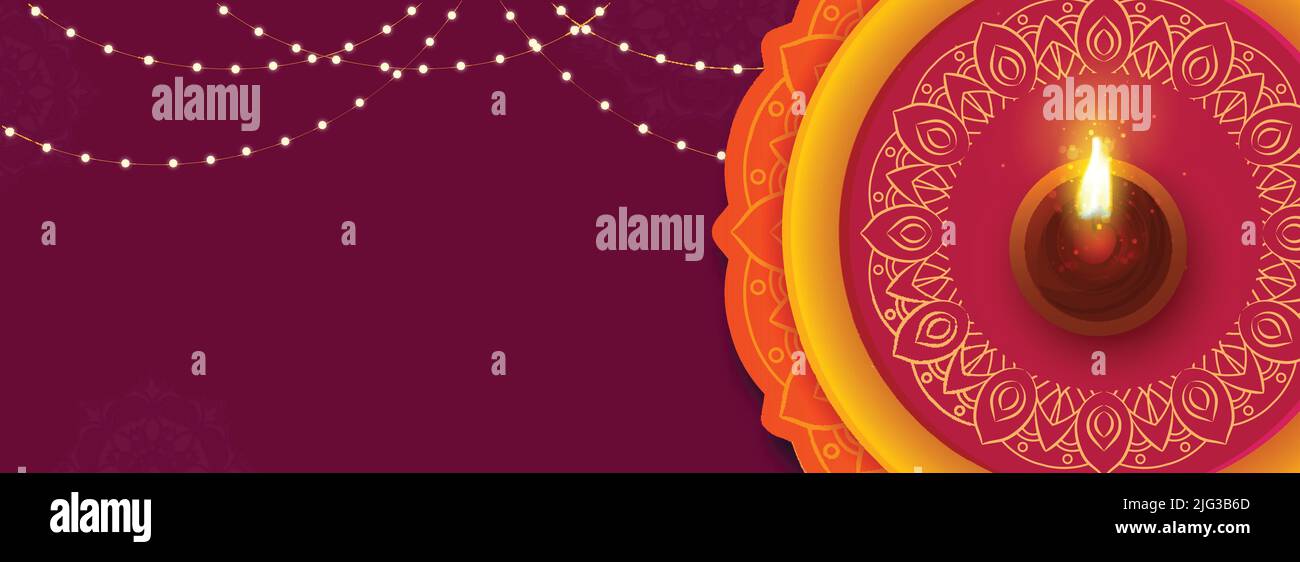 Top view of diya lamp Stock Vector Images - Alamy