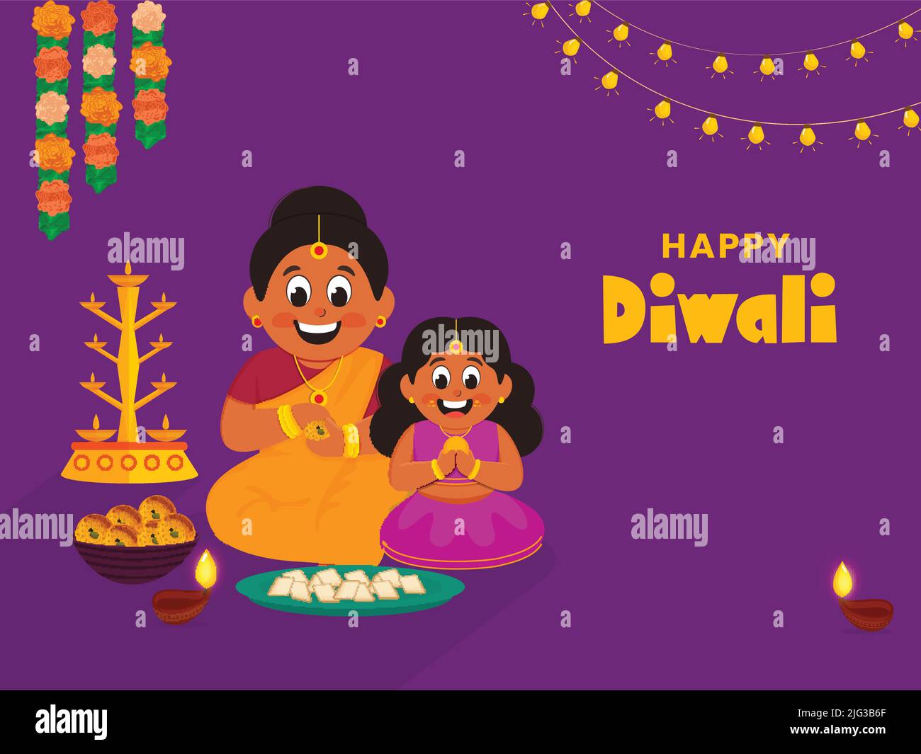 Diwali sweets eating hi-res stock photography and images - Alamy