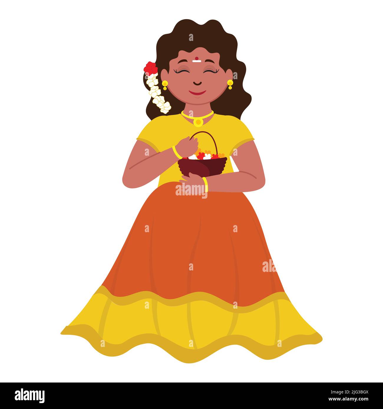 Gajra Stock Vector Images - Alamy