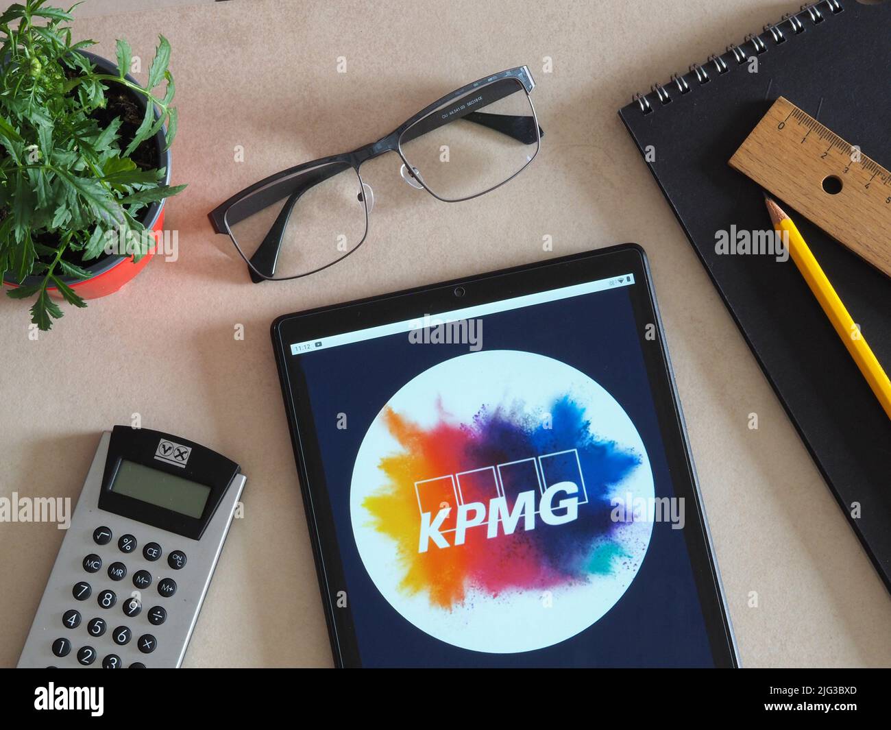 Kpmg logos hi-res stock photography and images - Alamy