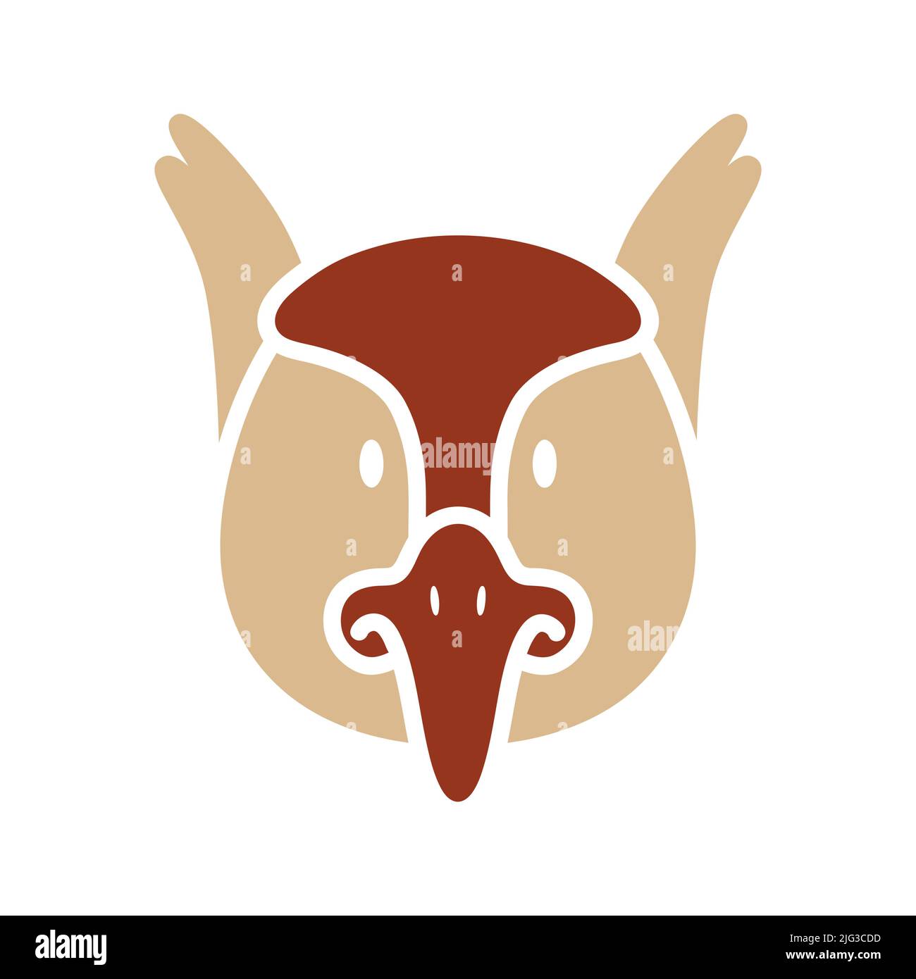 Pheasant glyph icon. Animal head vector. Agriculture sign. Graph symbol ...