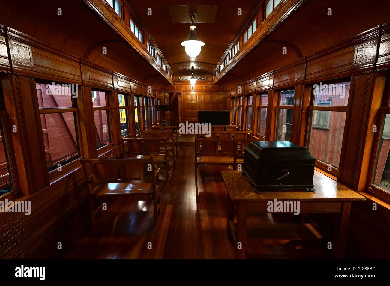 "Messenger of Peace" 5th Chapel car Stock Photo - Alamy