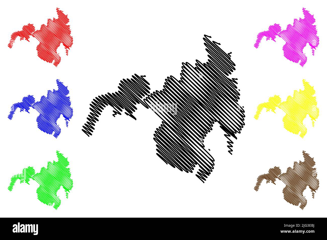 Mindanao island (Southeast Asia, Republic of the Philippines) map ...